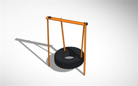 3d Design Tire Swing Tinkercad