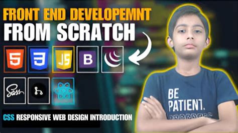 Css Responsive Web Design Introduction Frontend Web Development Full Course From Scratch Youtube