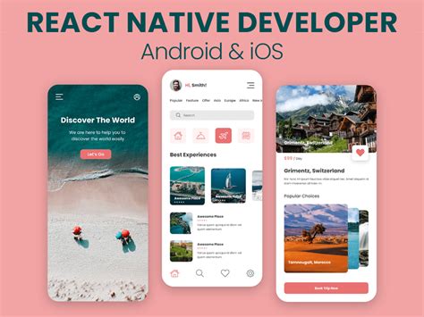 cross platform android and ios react native app upwork