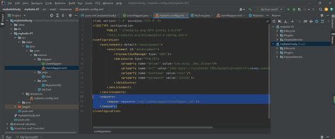 第一个mybatis程序的报错 type interface com xiaoma mapperermapper is not