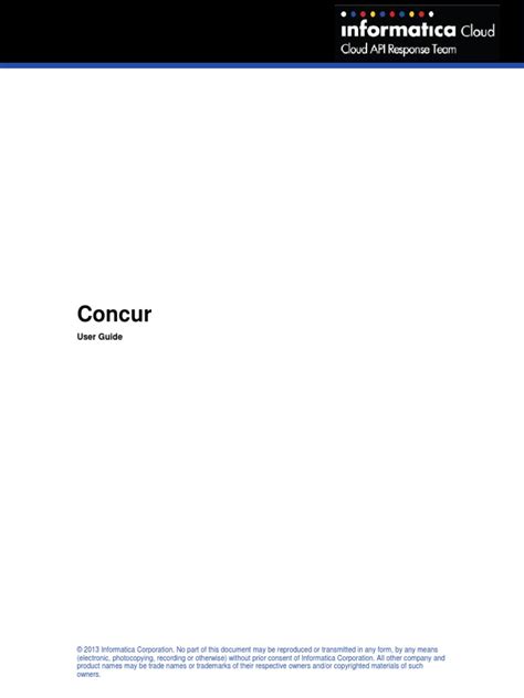 Concur Connector User Guide Pdf Cloud Computing Application Programming Interface