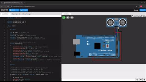 esp32 arduino distance sensor hc sr04 tmvtech