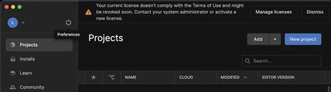 request for help with unity hub personal license warning issue unity