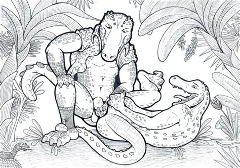 Rule 34 Anal Anal Sex Black And White Crocodile Crocodilian Male