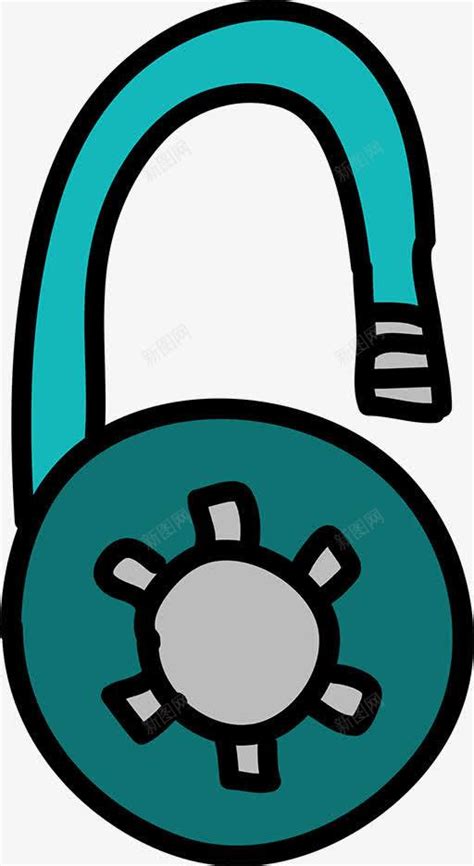 简笔画锁png图片免费下载 素材xojxbjnv 88icon