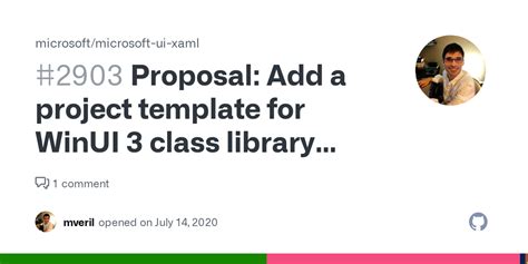 Proposal Add A Project Template For WinUI 3 Class Library Targeting NET UWP And Net Desktop