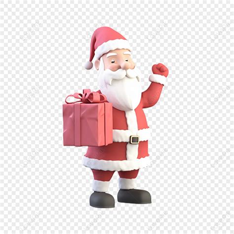 크리스마스에 행복한 노인 귀여운 선물 제전 Png 일러스트 무료 다운로드 Lovepik