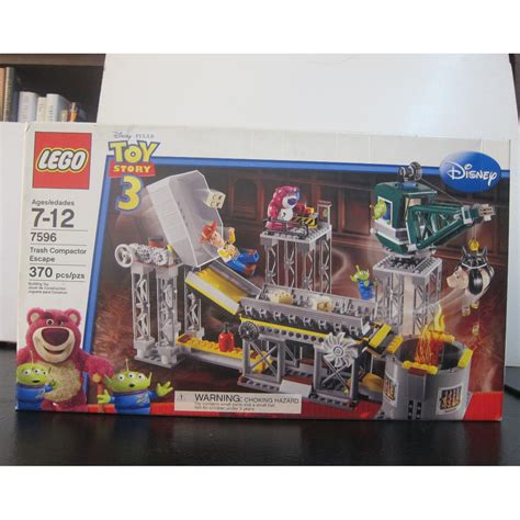 Toy Story 3 Lego 7596 Trash Compactor Escape Rare Lego Set Hobbies