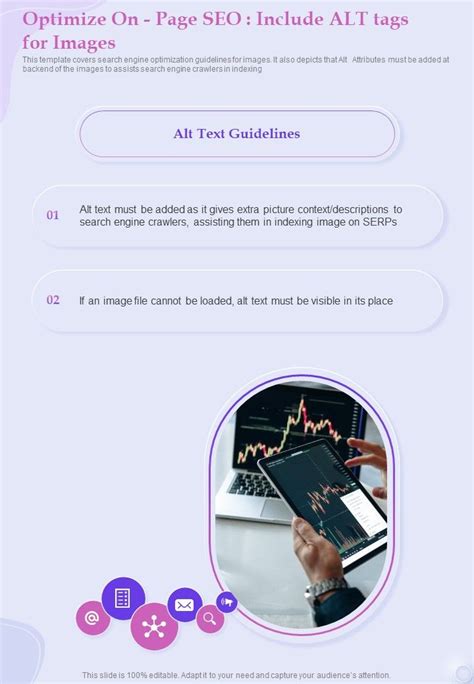 Digital Optimize On Page Seo Include Alt Tags For Images One Pager Sample Example Document PPT ...