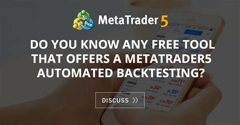 do you know any free tool that offers a metatrader5 automated