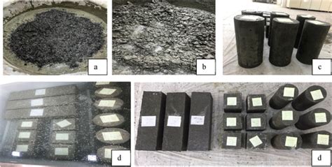 Sample Preparation A Mixing Chopped Cfrp Fibers With Concrete B Download Scientific Diagram