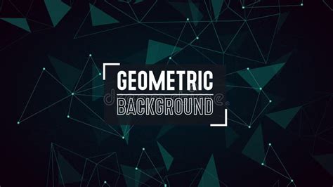 Futuristic Technology Style Data Connection Concept Network Connection Structure Abstract