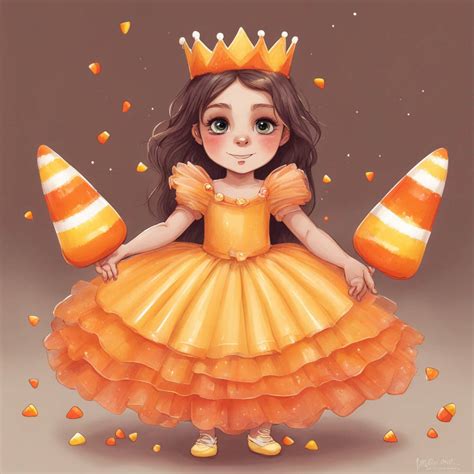A Candy Corn Princess By 993566hope On Deviantart