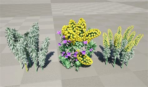 Gopher Spurge 3d Model Flippednormals