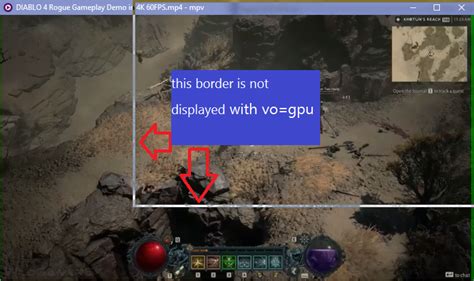 When Using Vo Gpu And Dragging The Border To Reduce Window Size The Drag Border Moving With The