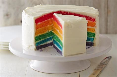 Rainbow Cake Recipe Tesco Real Food
