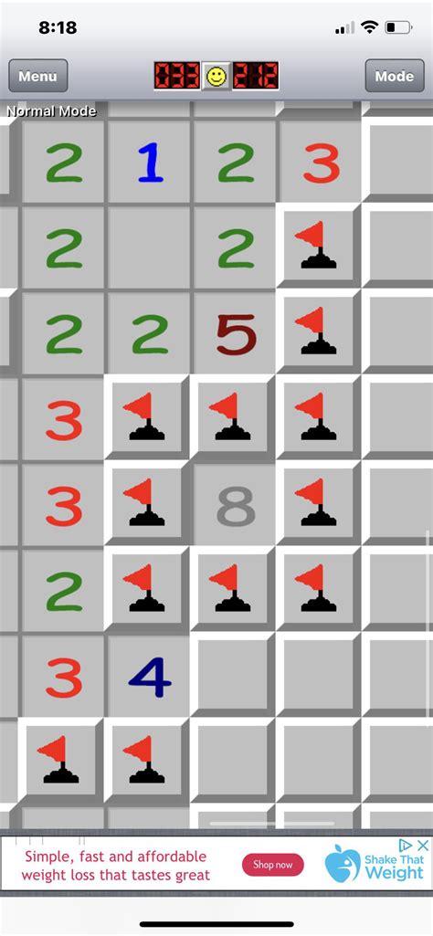First 8 Ever R Minesweeper