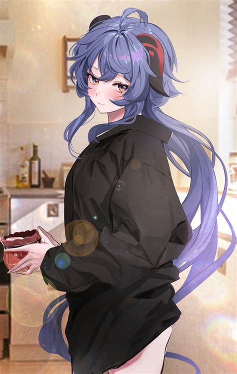 Ganyu And Aether By Zassyu0sb R Ganyu