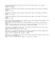 Void Function Docx Write The Definition Of A Void Function That Takes As Input An Integer