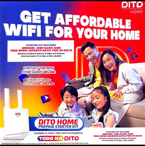 Dito Home Prepaid Wifi Computers Tech Parts Accessories Networking On Carousell