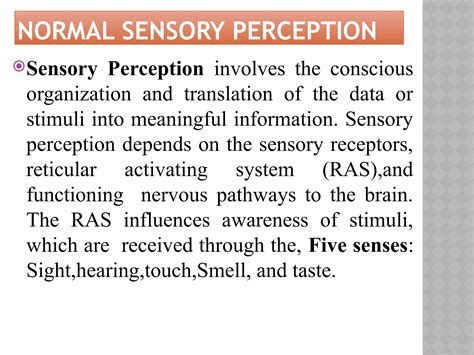 Sensory Deprivation Pdf