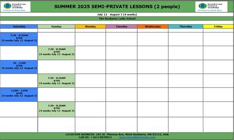 Summer Spl Brookline Tennis