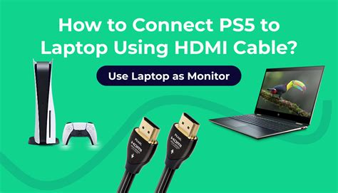 How To Connect PS To Laptop Using HDMI Cable Use Laptop As Monitor