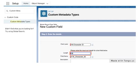How To Deploy Custom Metadata Records Operatus