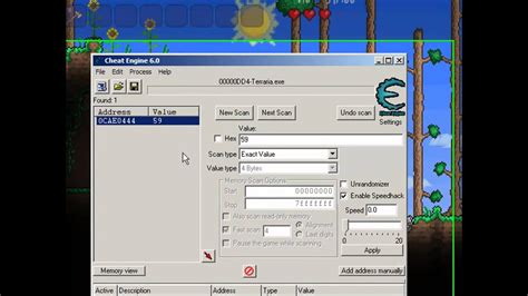 Cheat Engine Terraria Table