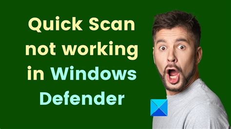 Windows Defender Quick Scan Stuck At Frank White Blog