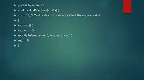 Pointers In C Programming Presentation Pptx