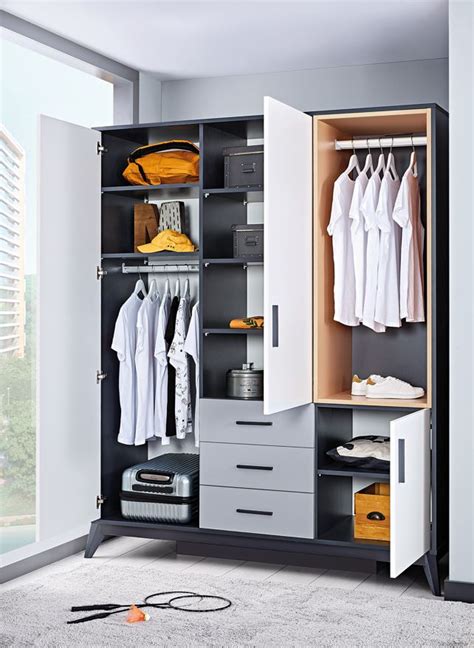 კარადა 3 კარიანი მოზარდთა ოთახი ერგო ბრედა 2220 2211 6 1 Geolatex