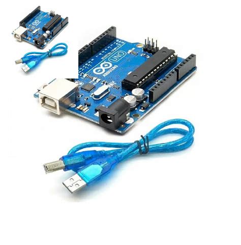 Arduino UNO R3 With Connecting Cable ElectronikaHub