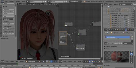 Hair Artifacts And Discolored Ends Materials And Textures Blender Artists Community