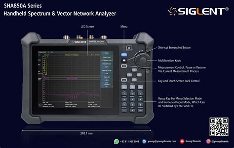 Sha850a Series Handheld Spectrum And Vector Network Analyzer Siglent