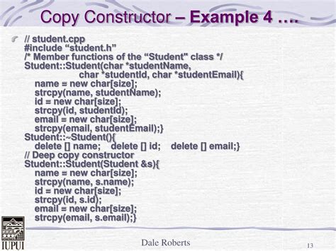 Ppt Classes Copy Constructors Powerpoint Presentation Free Download Id1001956