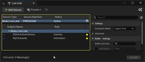 Live Link で Motionbuilder から Unreal Engine にストリーミングする Unreal Engine 55 ドキュメンテーション Epic