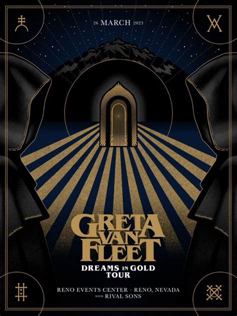 Greta Van Fleet Concert Poster 2022 Artofit