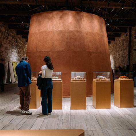 Seven Interlocking Buildings With Parts That Overlap Or Fit Together