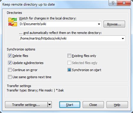 Sync Keep FTP Folder Synchronized With Windows Folder Super User