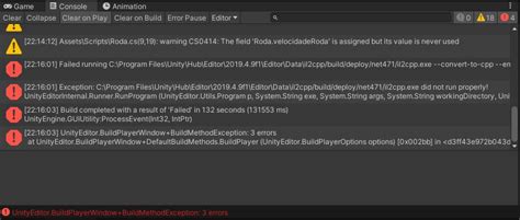 [resolvido] unity 2019 4 9f1 erro ao criar o apk