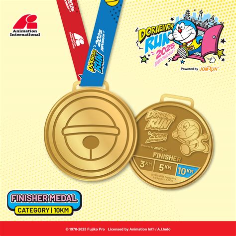 Doraemon Run 2025 Powered By Jomrun® Indonesia Jomrun Run Rewarded