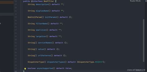 javaweb过滤器 filter 详解，是时候该把过滤器彻底搞懂了 万字说明 webfilter csdn博客
