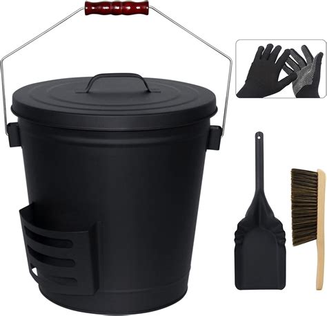 Wood Stove Shovel Hollow Out Fireplace Ash Sifter Metal Coal Shovel