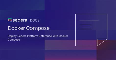 Docker Compose Seqera Docs