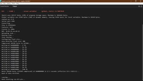 Unreadable Font Text Using Serial Monitor On Arduino Cloud Editor And