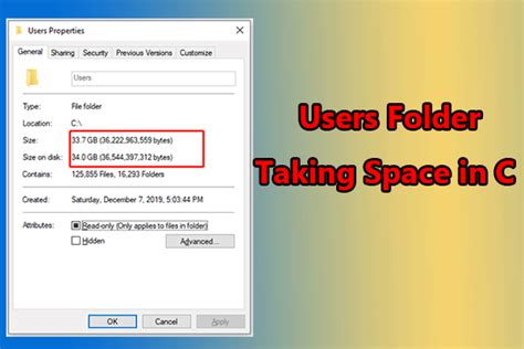 guide to fixing the “users folder taking space in c” issue