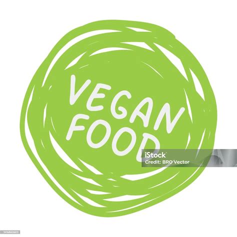 비건 음식 플랫 아이콘입니다 신선한 자연 글루텐 프리 식품 스탬프 벡터 일러스트 레이 션 세트 비건 바이오 Gmo 무료 식품 자연과 건강 제품 개념 0명에 대한 스톡 벡터