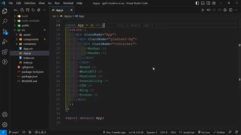 Mohammad Walid Allaf On Linkedin Modern Uiux Gpt3 Landing Page With React And Css My First