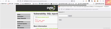 Dvwa之sql注入dvwa Sql注入 Csdn博客